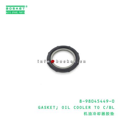 China ISUZU 8-98045449-0 Oil Cooler to Cylinder Block Gasket 8980454490 for LT132 6HE1 Engine for sale