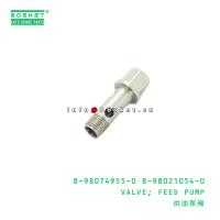 China ISUZU XD 4HK1 Feed Pump Valve 8980749550 8980210540 0.06kg for sale