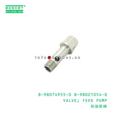 China ISUZU XD 4HK1 Feed Pump Valve 8980749550 8980210540 0.06kg for sale