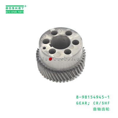 China ISUZU NLR85 4JJ1T Crankshaft Gear 8981549451 8-98154945-1 1.485kg for sale