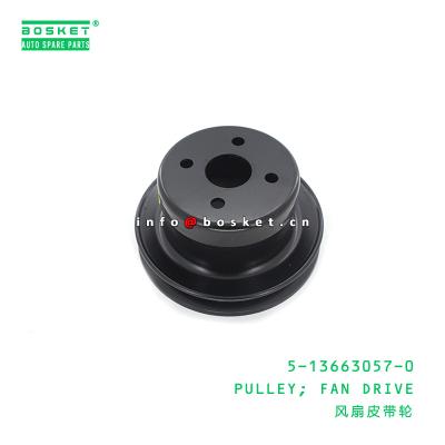 China Fan Drive Pulley 5-13663057-0 5136630570 for ISUZU NPR59 4BD1 0.79kg for sale