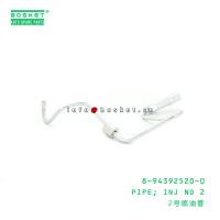 China Isuzu Engine Injection Pipe 8943925200 8-94392520-0 for FRR FSR FTR 0.144kg for sale