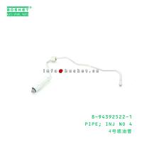 China ISUZU FRR FSR FTR Injection Pipe 8-94392522-1 8943925221 Fuel No 4 Pipe 0.15kg for sale