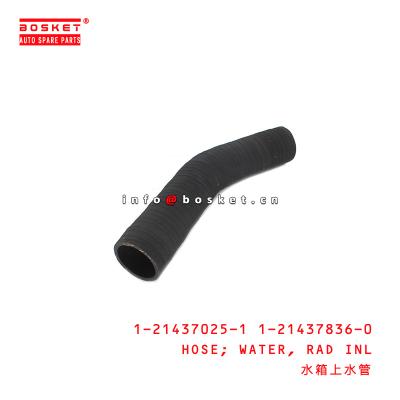 China ISUZU CXZ81K 10PE1 Radiator Inlet Water Hose 1-21437025-1 1-21437836-0 1214370251 for sale