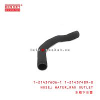 China ISUZU CXZ81 10PE1 Radiator Water Outlet Hose 1214376061 1214374890 for sale
