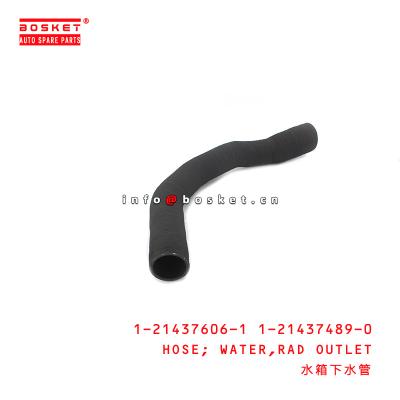 China ISUZU CXZ81 10PE1 Radiator Water Outlet Hose 1214376061 1214374890 for sale