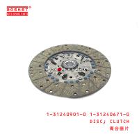 China Clutch Disc 1-31240901-0 1-31240671-0 Replacement for ISUZU FRR 6HH1 6BG1 6HE1 1312409010 for sale