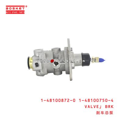 China Spring Brake Valve 1-48100872-0 1-48100750-4 for ISUZU CXZ81 10PE1 for sale