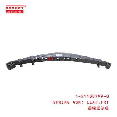 China Front Leaf Spring Assembly 1-51130799-0 1511307990 for ISUZU CXZ51K 76kg for sale