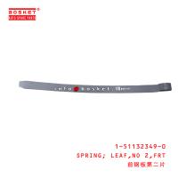 China Front No 2 Leaf Spring 1511323490 1-51132349-0 for ISUZU FVR33 12KG for sale
