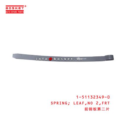 China Front No 2 Leaf Spring 1511323490 1-51132349-0 for ISUZU FVR33 12KG for sale