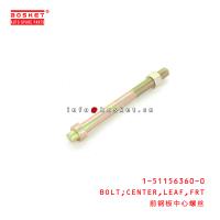 China Front Leaf Spring Center Bolt 1511563600 0.11kg for ISUZU CXZ Truck Suspension for sale