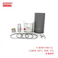 China ISUZU 6HE1T Engine Cylinder Liner Set 1-87811701-4 1878117014 for FVR32 for sale