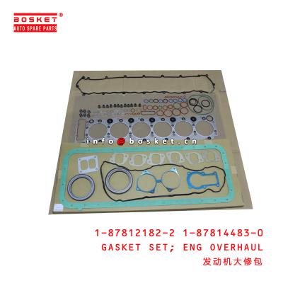 China ISUZU FRR Engine Overhaul Gasket Set 1-87812182-2 1878121822 2.32KG for sale