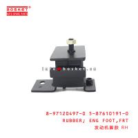 China Front Engine Foot Rubber 8971204970 5876101910 for ISUZU NPR 4HF1 1.9kg for sale