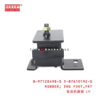 China Front Engine Foot 8971204980 5876101920 Rubber Mount for ISUZU NPR 4HF1 1.9kg for sale