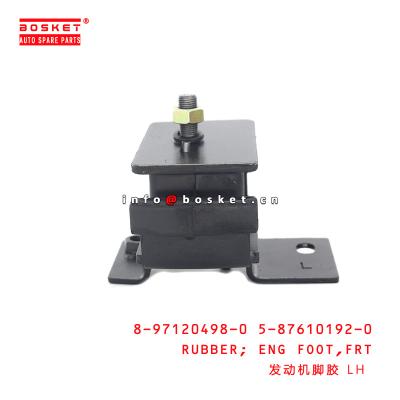 China Front Engine Foot 8971204980 5876101920 Rubber Mount for ISUZU NPR 4HF1 1.9kg for sale