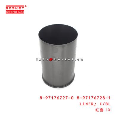 China Cylinder Block Liner 8971767270 8971767281 for ISUZU NPR66 4HF1 Engine 8-97176727-0 for sale