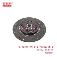 China ISUZU NKR NPR Clutch Disc 8-97377149-0 8-97320355-0 4HF1 4JH1 2.94kg for sale