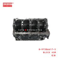 China 8-97386617-5 Cylinder Block Assembly 8973866175 for ISUZU NLR85 4JJ1 72.4KG for sale