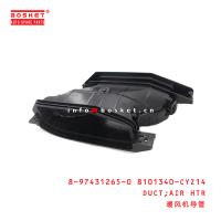 China ISUZU VC46 6UZ1 Car Heater Duct 8974312650 8-97431265-0 Air Duct 0.153kg for sale