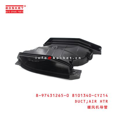 China ISUZU VC46 6UZ1 Car Heater Duct 8974312650 8-97431265-0 Air Duct 0.153kg for sale