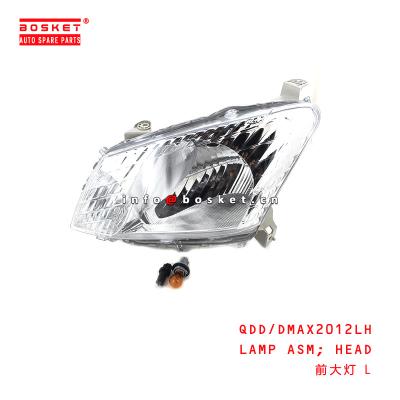 China QDD DMAX2012LH Head Lamp Assembly for ISUZU DMAX 2012 Left Hand Drive for sale