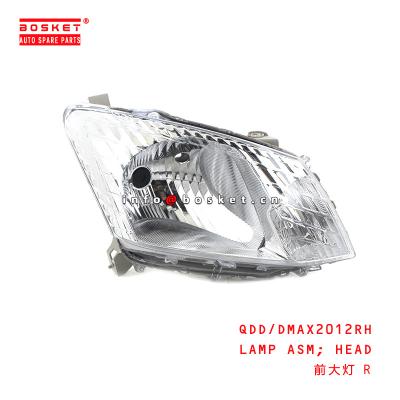 China QDD DMAX2012RH Head Lamp Assembly for ISUZU DMAX 2012 12V 2.952KG for sale