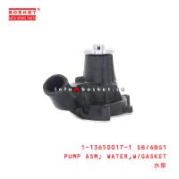 China ISUZU XE 6BG1 Water Pump Assembly 1-13650017-1 with Gasket 1136500171 for sale
