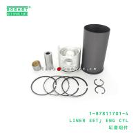 China ISUZU FVR32 6HE1T Engine Cylinder Liner Set 1-87811701-4 1878117014 for sale