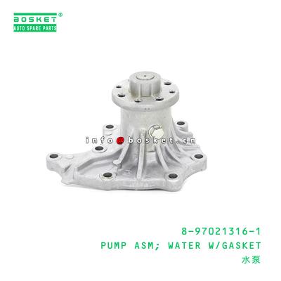 China ISUZU XD Water Pump Assembly 8970213161 8-97021316-1 with Gasket for 4JA1 4JB1 Engine for sale