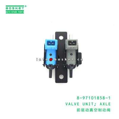 China ISUZU UBS26 6VE1 Axle Valve Unit 8-97101858-1 8971018581 0.18kg for sale