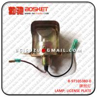 China ISUZU NKR NQR License Plate Lamp 8971053800 8-97105380-0 12V for sale