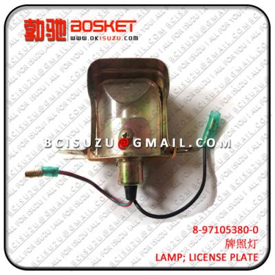 China ISUZU NKR NQR License Plate Lamp 8971053800 8-97105380-0 12V for sale