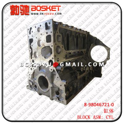 China Isuzu NPR75 4HK1-TCS Cylinder Block Assembly 8980467210 8-98046721-0 for sale