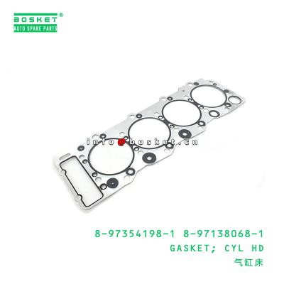 China Cylinder Head Gasket 8-97354198-1 8-97138068-1 for ISUZU NPR 4HE1 Engine for sale