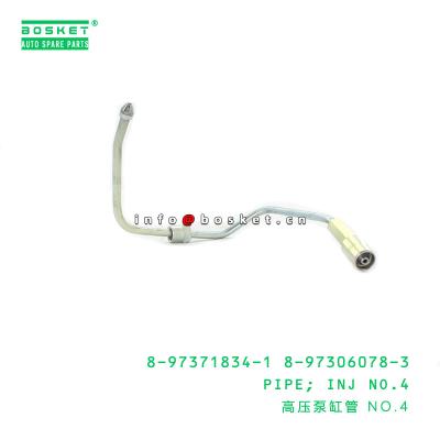 China Injector Return Pipe 8-97371834-1 8-97306078-3 for ISUZU NPR 4HK1 Engine for sale
