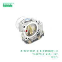 China Int Throttle Assembly 8975193010 8981008913 for ISUZU NJR NKR 4JJ1T Engine for sale