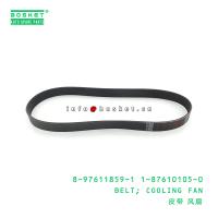 China ISUZU FVR34 6HK1 Cooling Fan Belt 8-97611859-1 1-87610105-0 8976118591 for sale