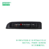 China Power Window Switch 8981472280 8973641130 for ISUZU NKR94 12V 0.14kg for sale