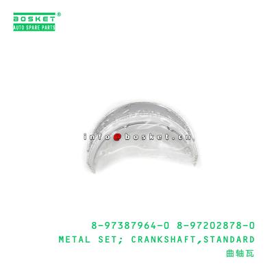 China Standard Crankshaft Metal Set 8-97387964-0 8-97202878-0 for ISUZU NKR NPR 4JJ1 4JB1 4JH1 for sale