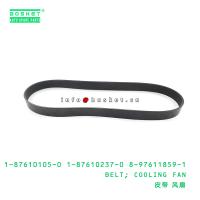 China ISUZU FSR FRR FTR Cooling Fan Belt 1-87610105-0 1-87610237-0 8-97611859-1 for sale