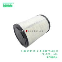 China Air Clean Filter 1876101152 8980714230 for ISUZU FVM GVR 6HK1 Engine 3.04kg for sale