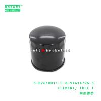 China Fuel Filter Element 5876100110 8944147963 for ISUZU NKR55 4JB1T Engine for sale