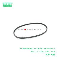 China ISUZU ELF400 500 600 Cooling Fan Belt 5876100520 8971801991 0.24kg for sale
