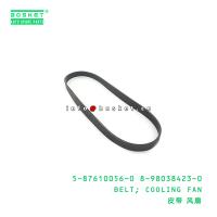 China ISUZU FRR NPR 4J4H Cooling Fan Belt 5876100560 8980384230 0.128kg for sale