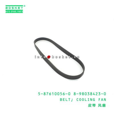 China ISUZU FRR NPR 4J4H Cooling Fan Belt 5876100560 8980384230 0.128kg for sale