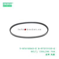 China ISUZU NKR TFR Cooling Fan Belt 5876100630 8973151530 0.154kg 401032000 for sale