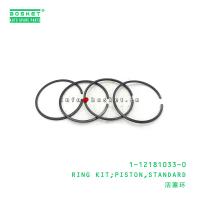 China Standard Piston Ring Kit 1-12181033-0 1121810330 for ISUZU DA640 Engine for sale