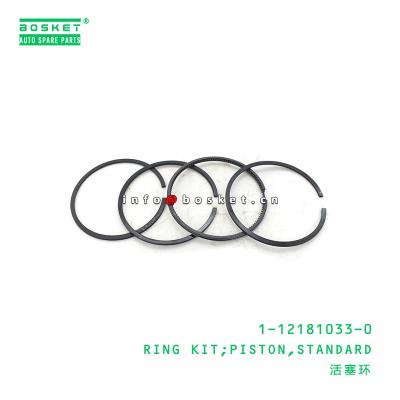 China Standard Piston Ring Kit 1-12181033-0 1121810330 for ISUZU DA640 Engine for sale
